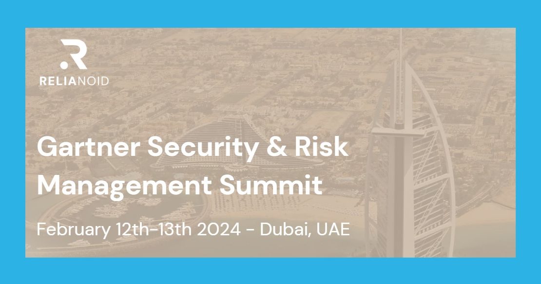 Gartner Security And Risk Management Summit Dubai February 24