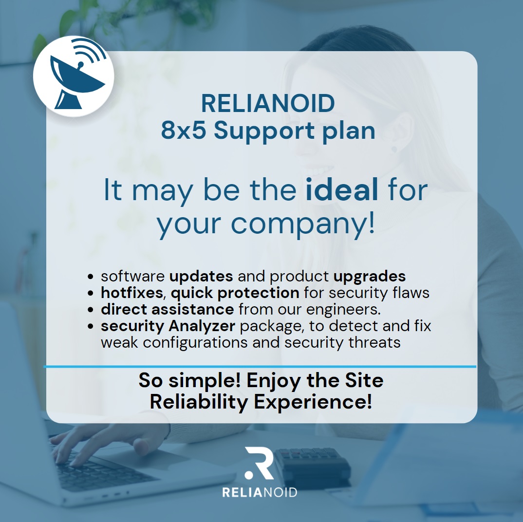 RELIANOID 8×5 Support Plan| Enjoy The Site Reliability Experience